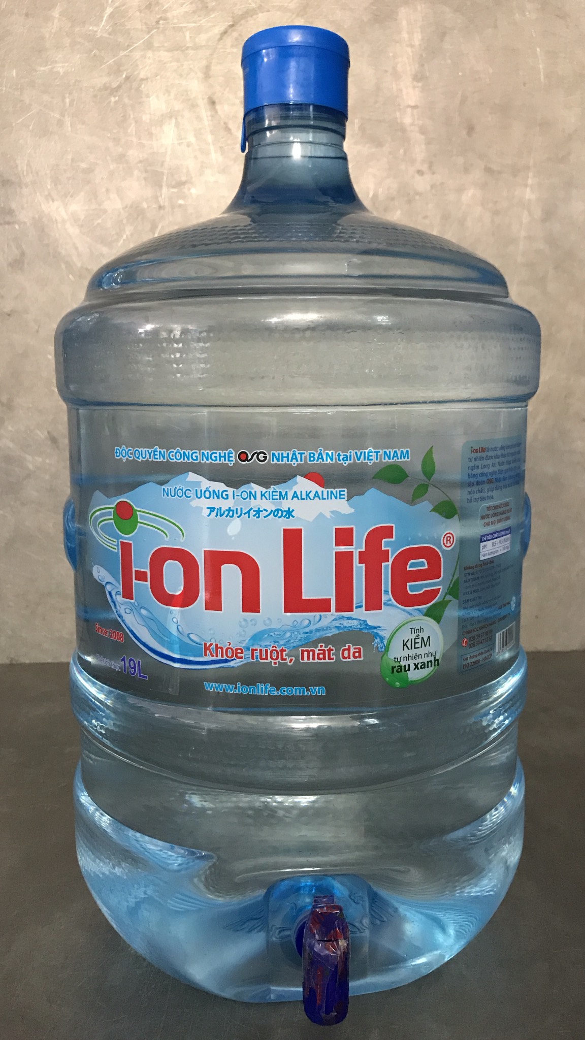 Đổi Nước uống kiềm Ion Life 19L, bình có vòi gần đây giá rẻ, giao nhanh